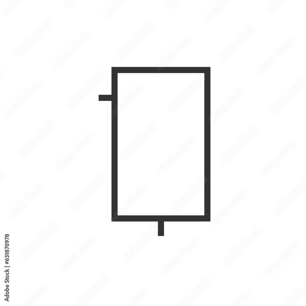 Tank icon. Graphical symbol modern, simple, vector, icon for website ...