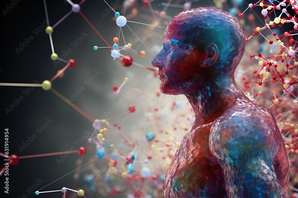 Human of the future with additional brain capabilities, wider ...