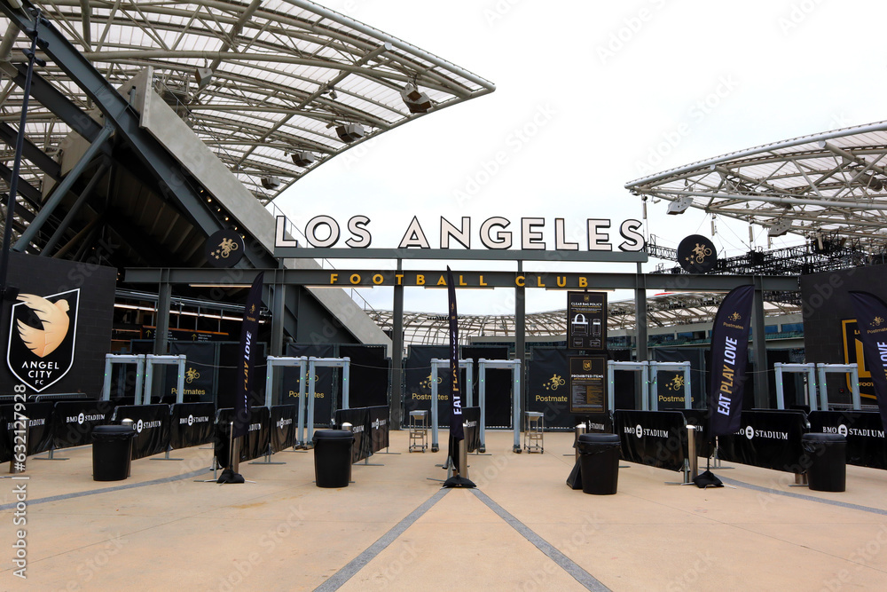 Los Angeles, California: BMO Stadium, home to Major League Soccer’s Los ...
