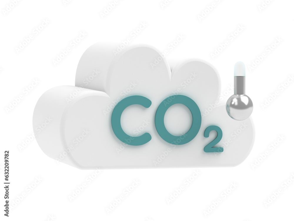 Carbon Emissions Reduction icon. CO2 text. Ecology, recycling carbon ...