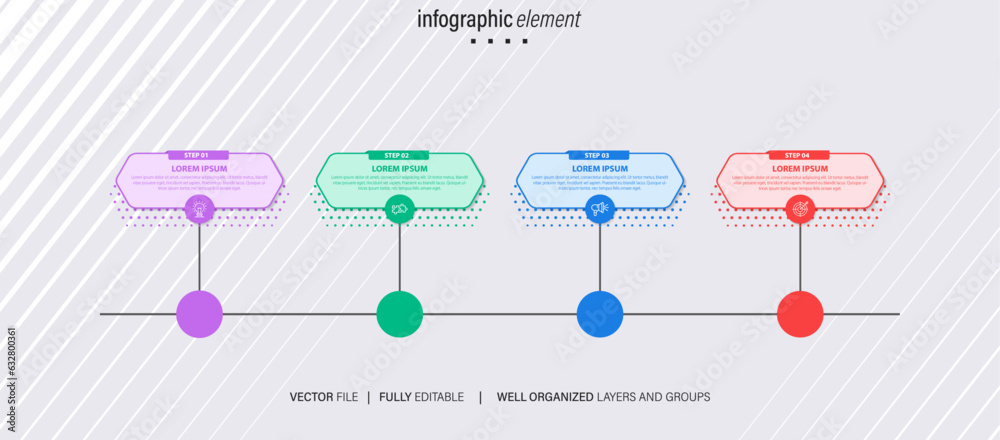 New product development infographic chart design template. Editable ...