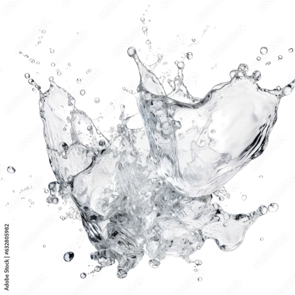 splashing liquid diamonds frozen in an abstract futuristic 3d texture ...
