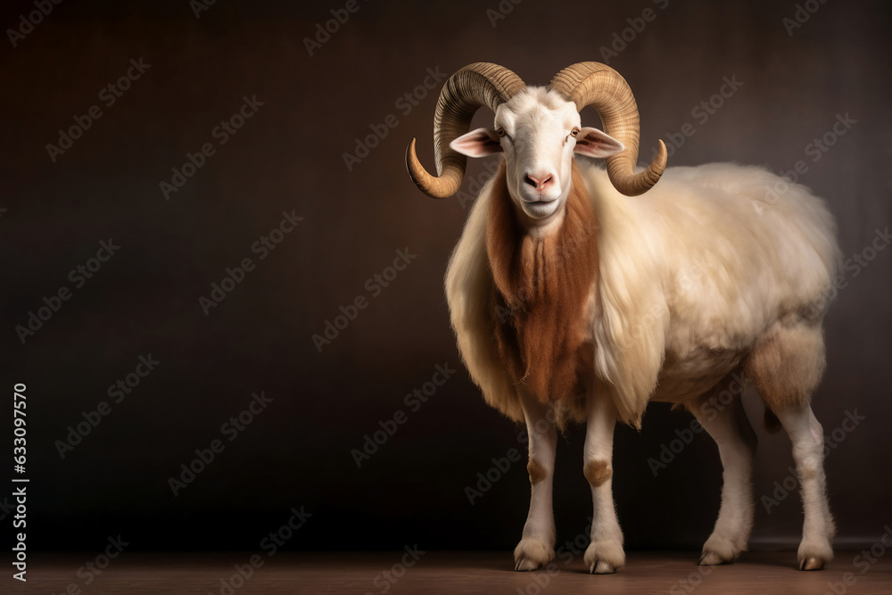 Ram and Lamb during Eid ul-Adha, Islamic Sacrifice Feast, Kurban ...
