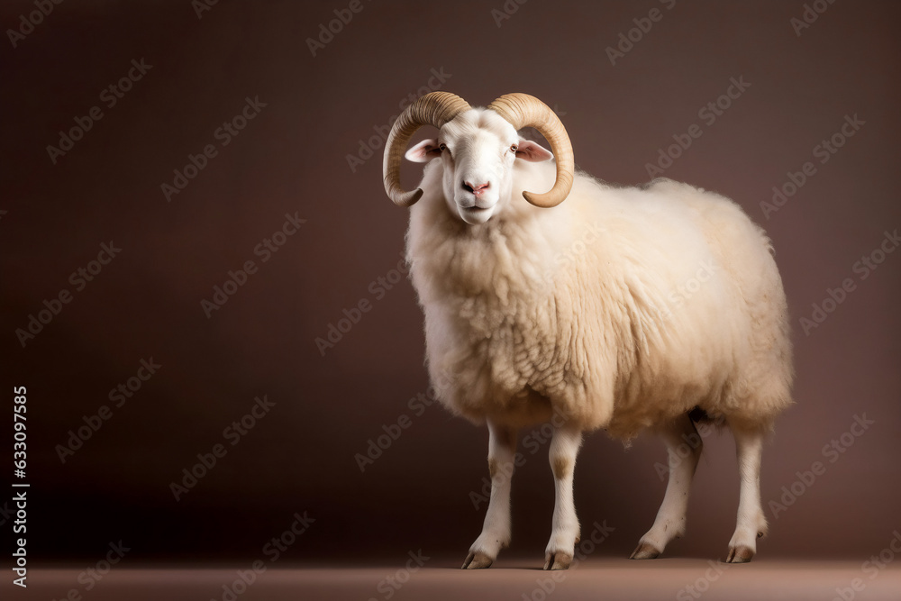 Ram and Lamb during Eid ul-Adha, Islamic Sacrifice Feast, Kurban ...