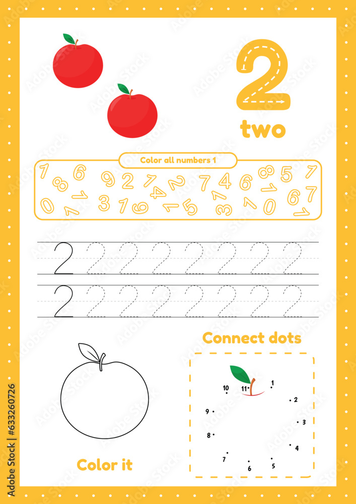 Educational worksheets for preschool kids. Many exercises for toddlers ...