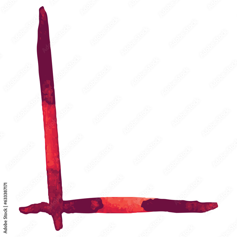 Digital png illustration of red lines on transparent background Stock ...