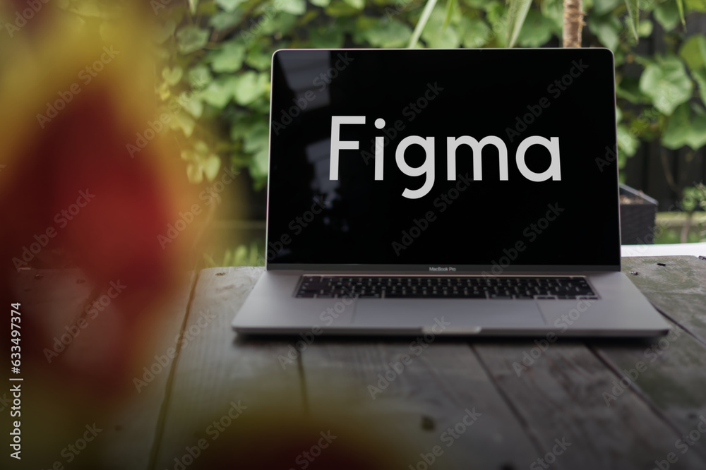 Figma logo, collaborative web application for interface design, with ...