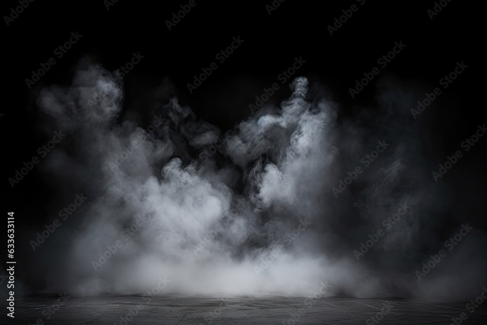 Product Showcase. Classic charm on black background. Abstract white ...