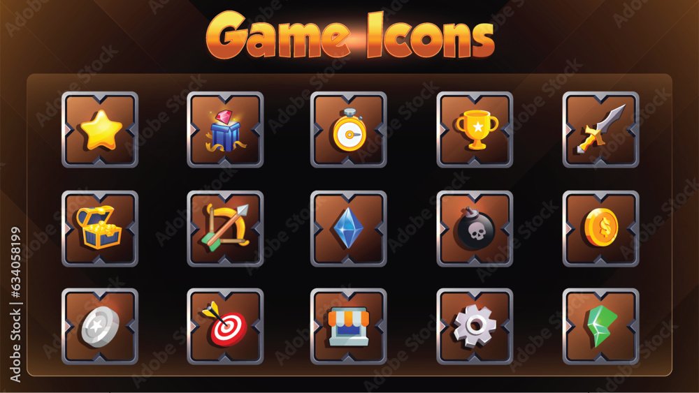 Fantasy RPG Icon Collection Unlock the Adventure of Game Assets ...