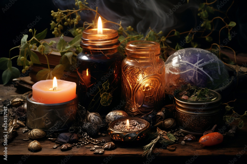 Mystical Wiccan Treasures: Enchanting Candles, Witchcraft Talismans ...