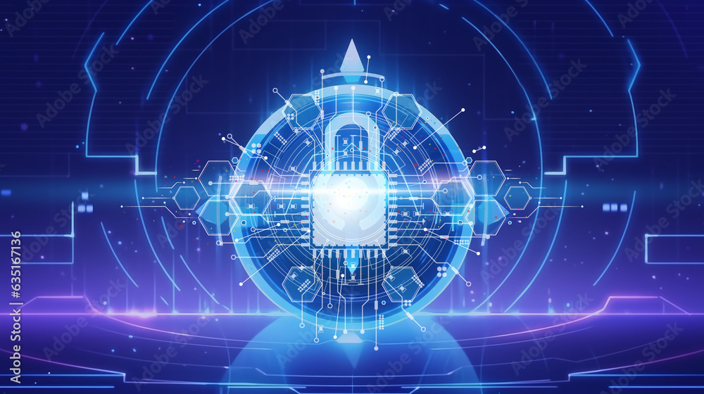 Future integration: a glowing, interconnected network symbolizing ...