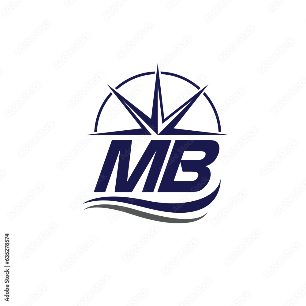 MB TEMPLATES VECTOR LOGO COMPANY Stock Vector | Adobe Stock