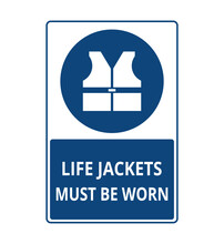 Life Jackets Sign Free Stock Photo - Public Domain Pictures