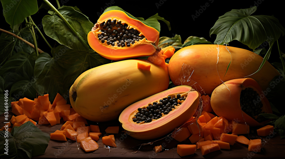 Papayas, The Essence of Nature's Bounty: Exploring the Sweet and ...