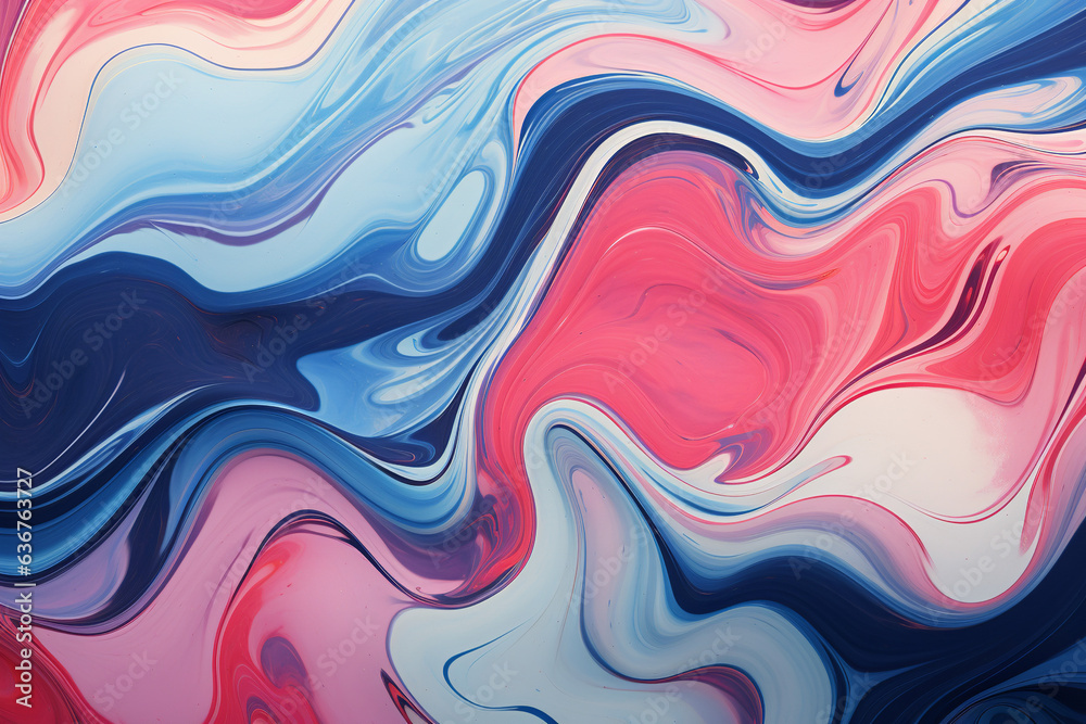 2D texture representing a cross-section of a marble slab, smooth curves ...