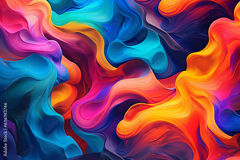 2D texture representing a cross-section of a marble slab, smooth curves ...