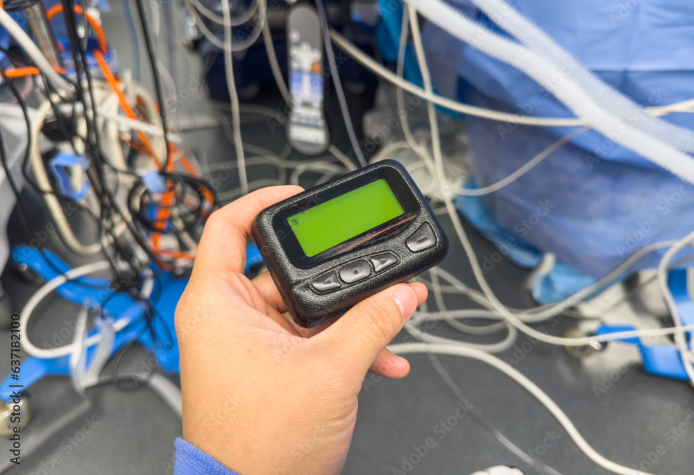 Pager's presence signifies instant connection: modern communication's ...