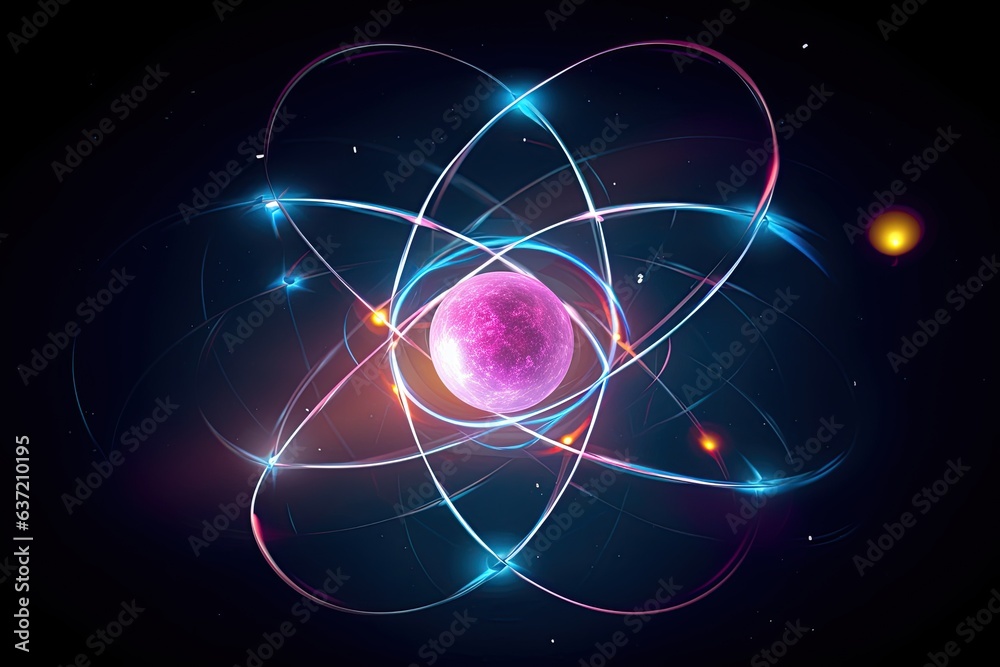 The atomic nucleus is the small, dense region consisting of protons and ...