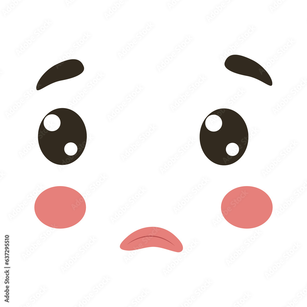 emojis, emotions, set of emotions, cute facial expressions, human ...