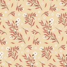 Large Fall Flower Seamless Pattern Free Stock Photo - Public Domain ...
