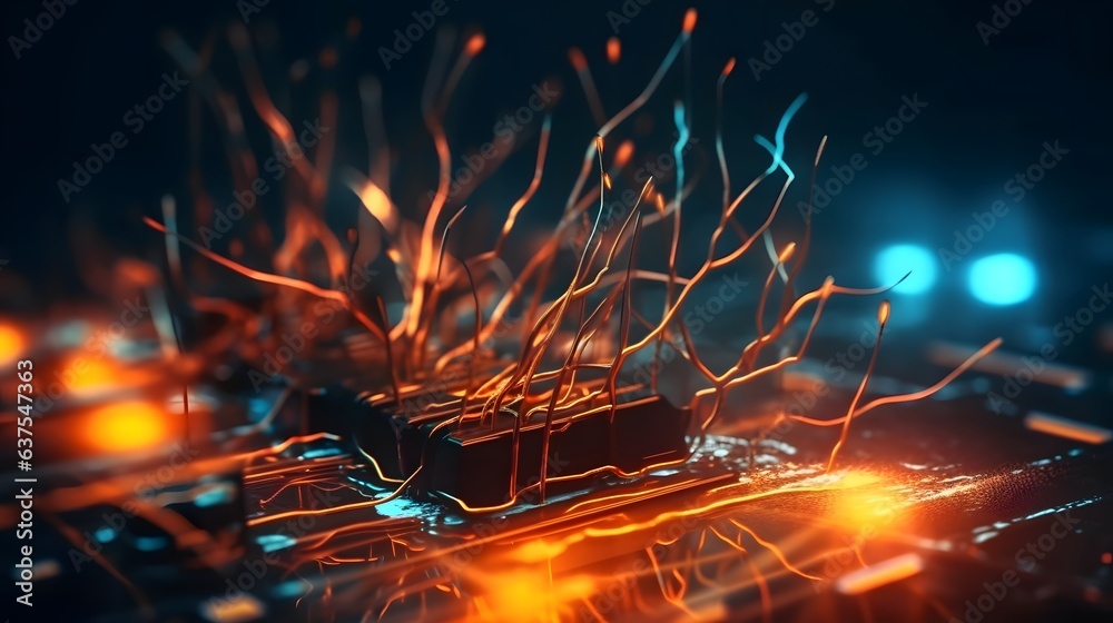 Neuro computer with cell, artificial intelligence neural network ...