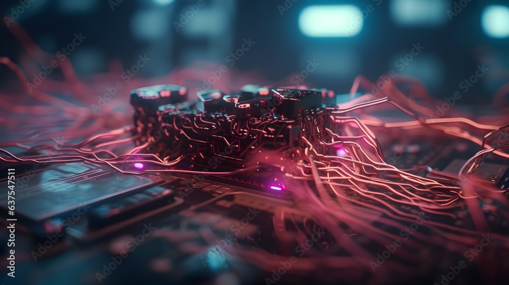 Neuro computer with cell, artificial intelligence neural network ...