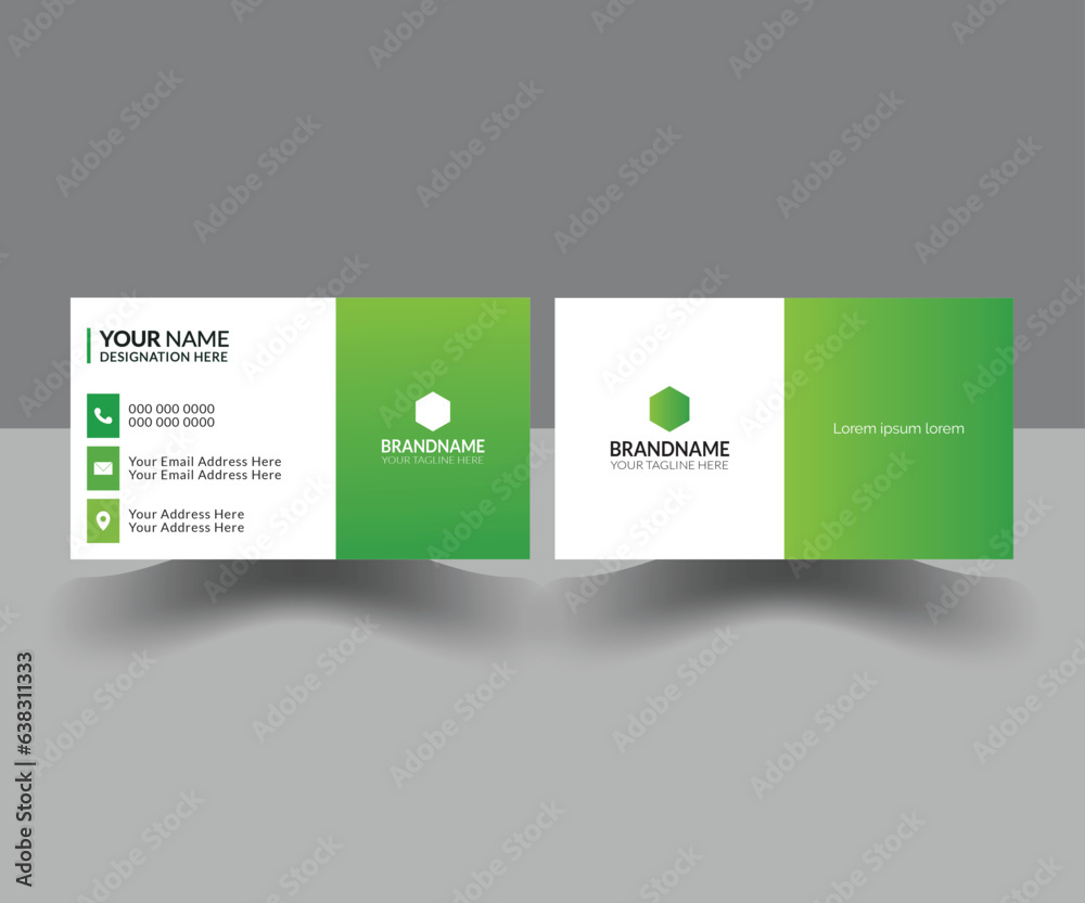 Professional Business card design for Multi perpose use.Design based on ...