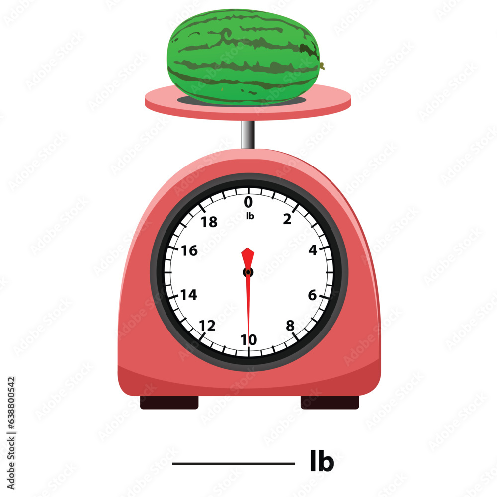 Measuring Scale lb weight measuring watermelon, Analog weight scale ...