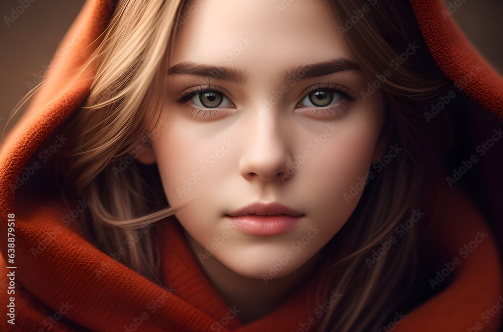 Experience a captivating portrait that beautifully captures the essence ...