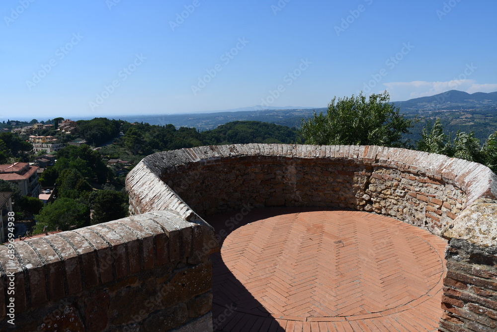 Montescudaio (Pisa).Built on a large medieval castle which collapsed ...