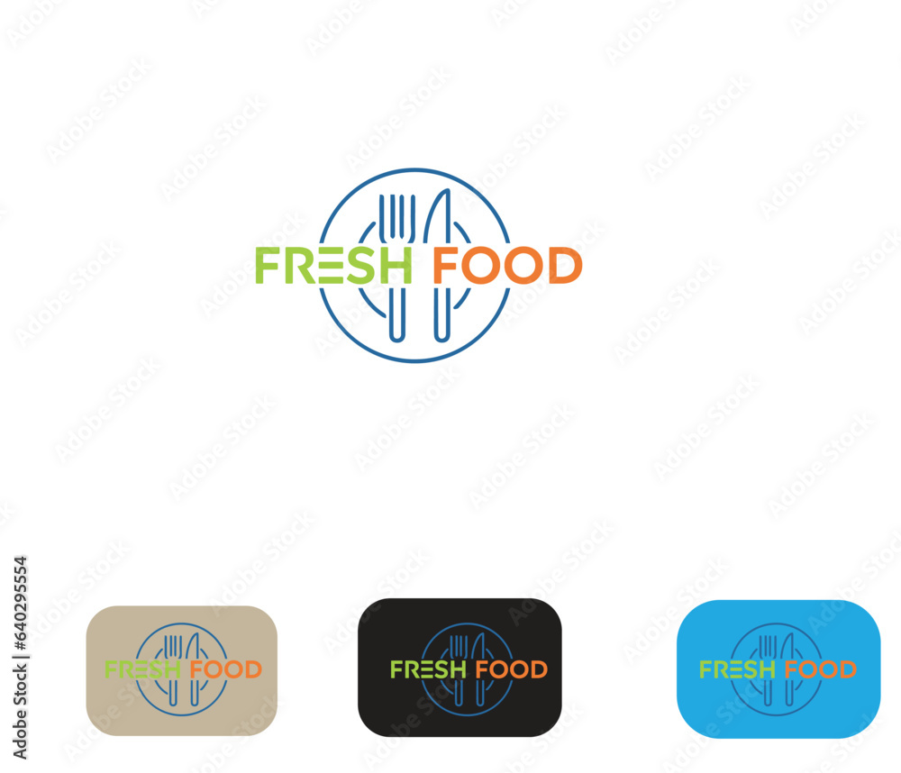 Vektor Fresh Food Logo - Vectors & PSDs to Download,Find & Download ...