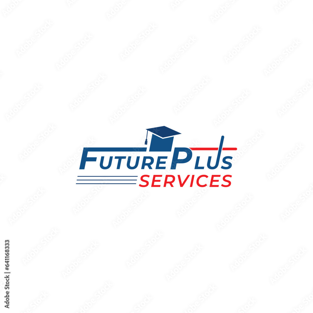 future plus service educational logo design logo, business, icon ...