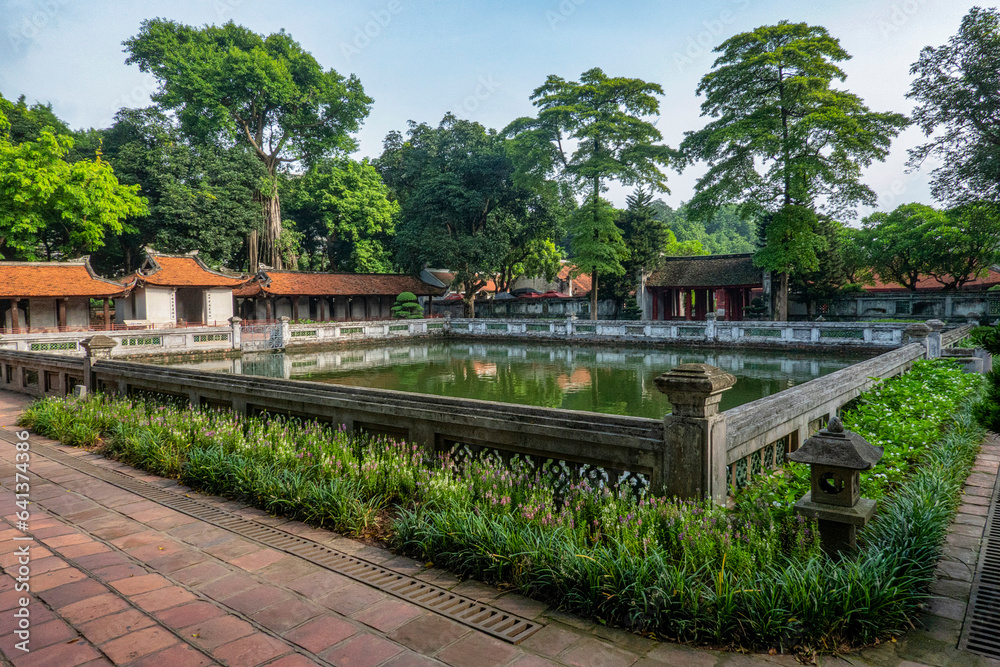 Temple of Literature also call name Van Mieu Quoc Tu Giam, it also ...