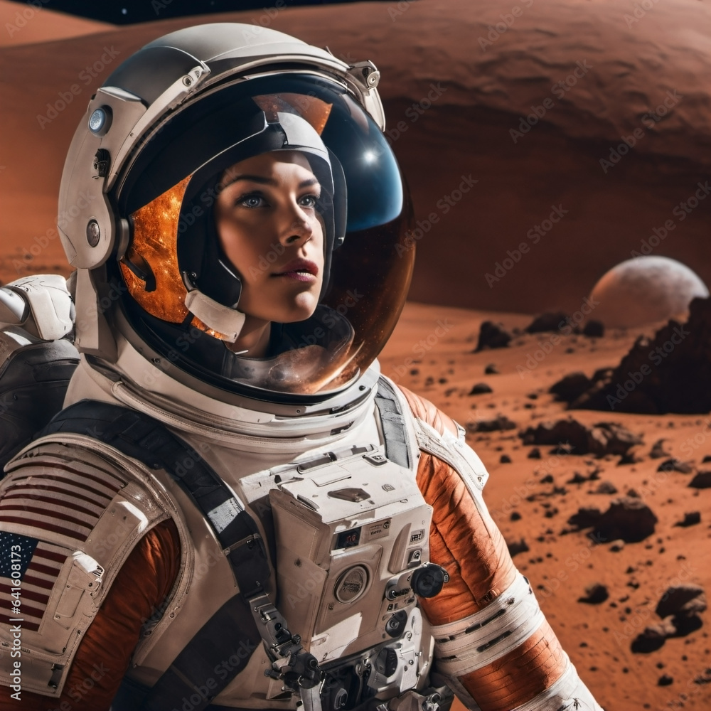 Astronauts embark on an epic space exploration mission, exploring the ...