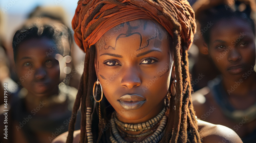 Himba traditional tribes. Stock Photo | Adobe Stock