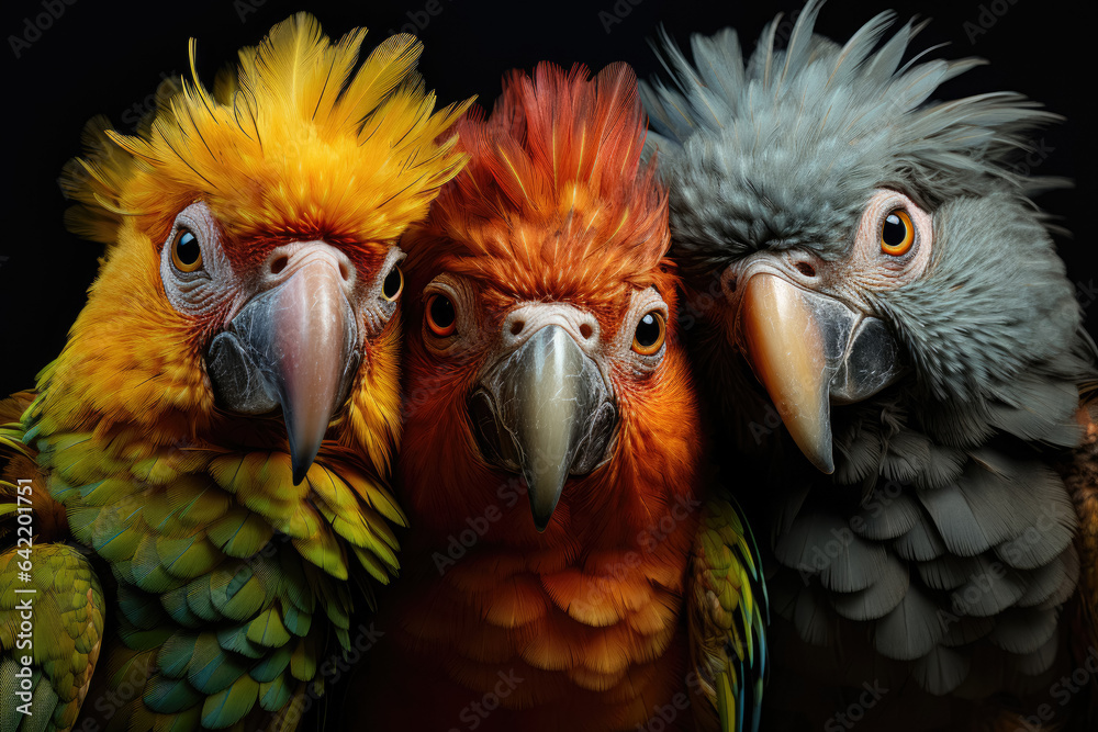 Exotic animals in a zoo, showcasing the diversity and beauty of ...
