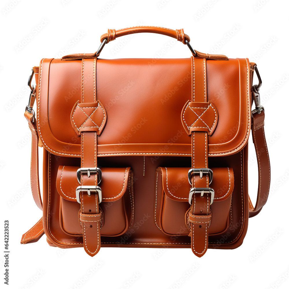 Cartable sacoche à l'ancienne en cuir pour professeur ou travail sur ...