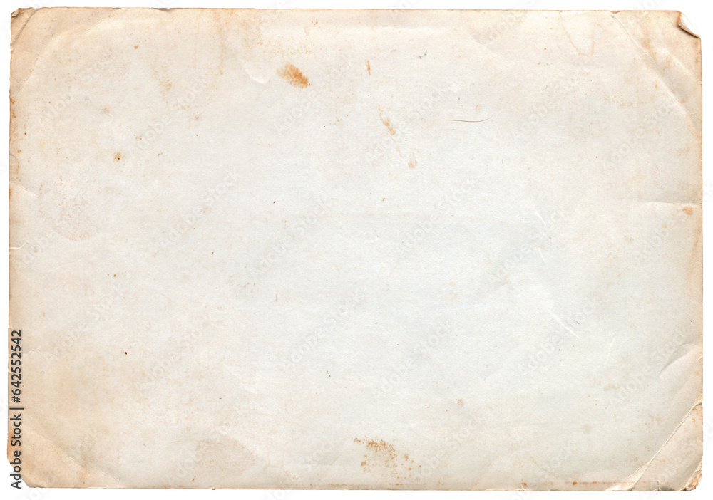 Retro photo paper. Old antique sheet paper texture. Announcement board ...