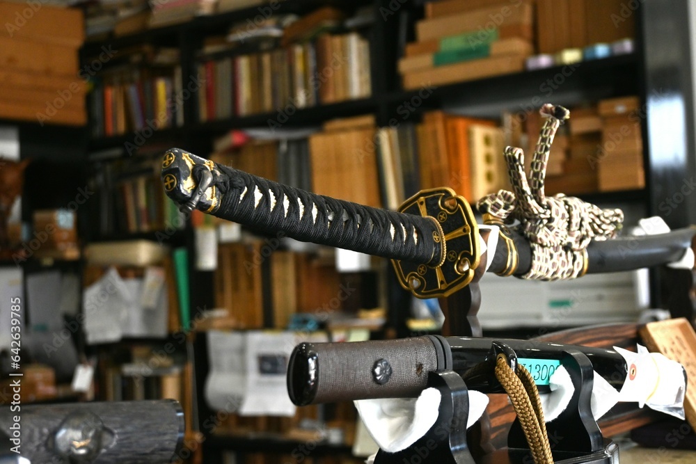 ' Katana ' (Japanese sword / Samurai sword ) is a Japanese long sword ...