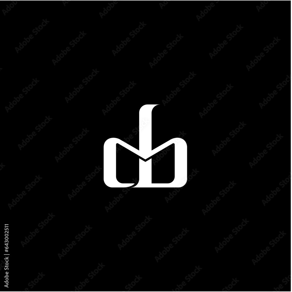 DB Monogram Logo Vector Art, Icons, and Graphics for Free Download ...