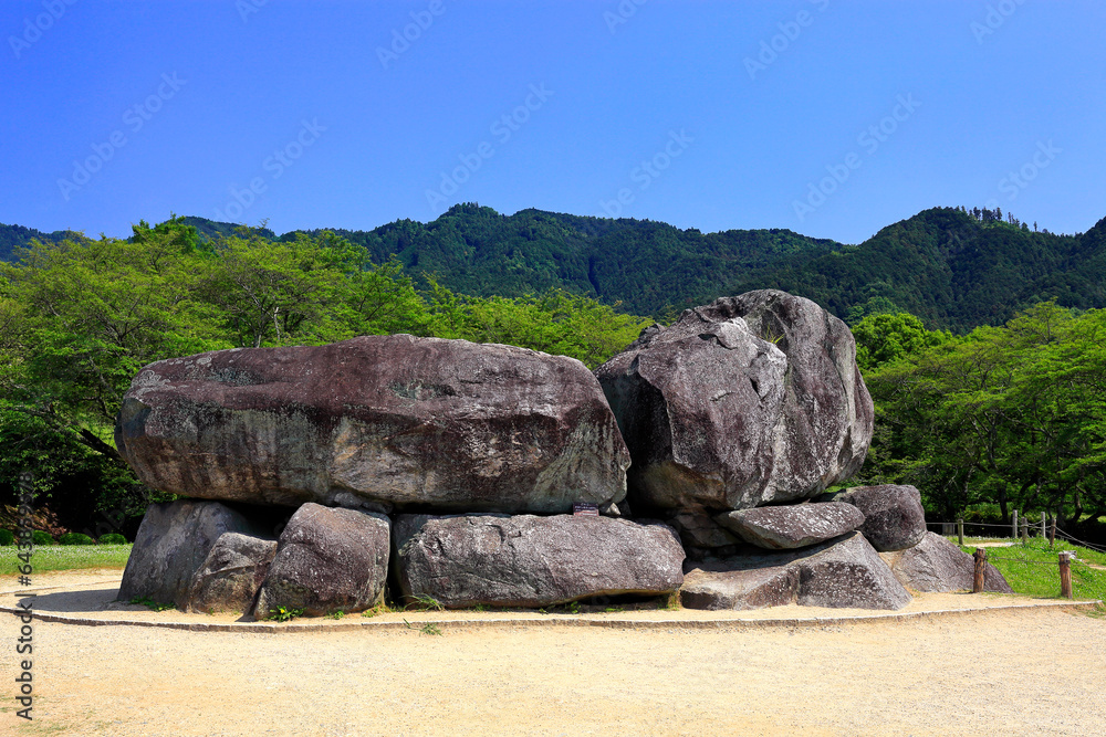 Ishibutai ancient tomb, Japan,Nara Prefecture,Takaichi District, Nara ...