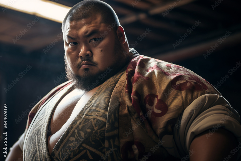 Generative ai japanese sumo wrestler Stock Photo | Adobe Stock