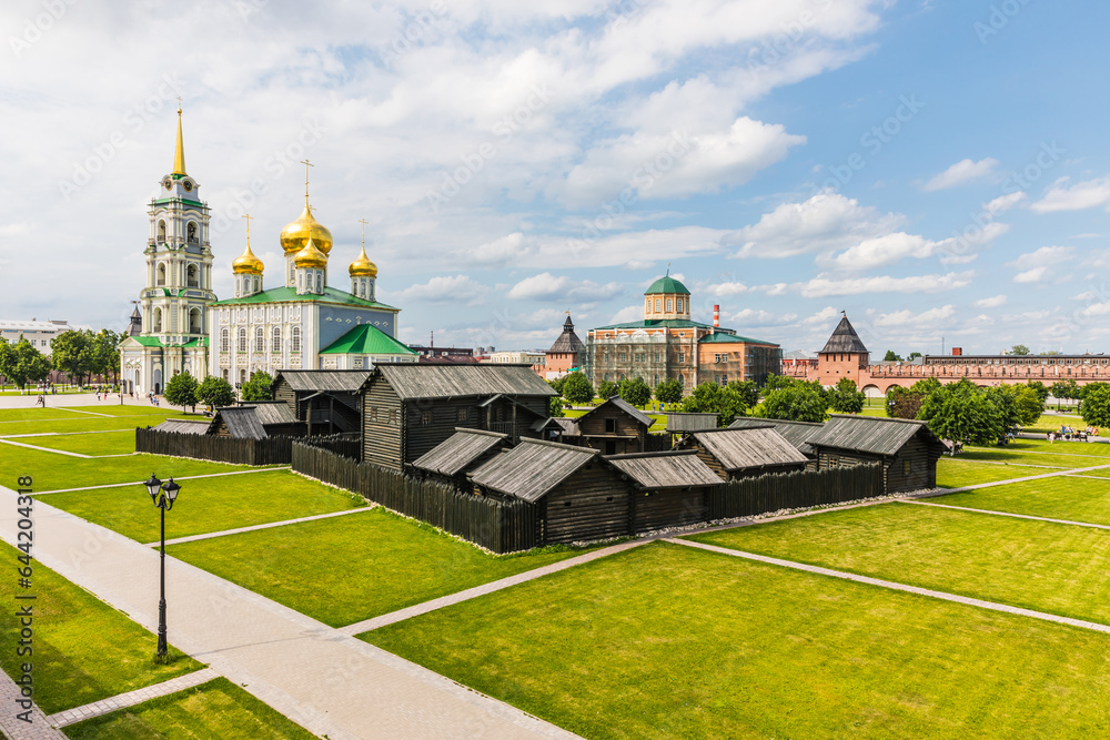 Tula, Russia - June 12, 2022: The Tula Kremlin with the Holy Assumption ...