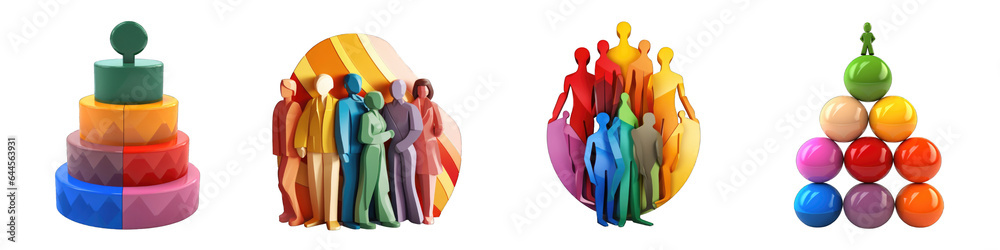 Diversity Equality and Inclusion clipart collection, vector, icons ...