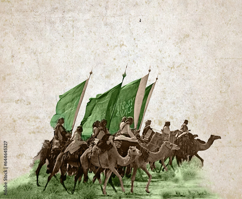 King Abdul Aziz’s march for the unification of the Kingdom of Saudi ...