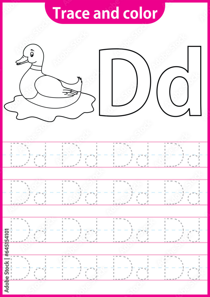 English writing worksheet for kg writing practice activity for children ...