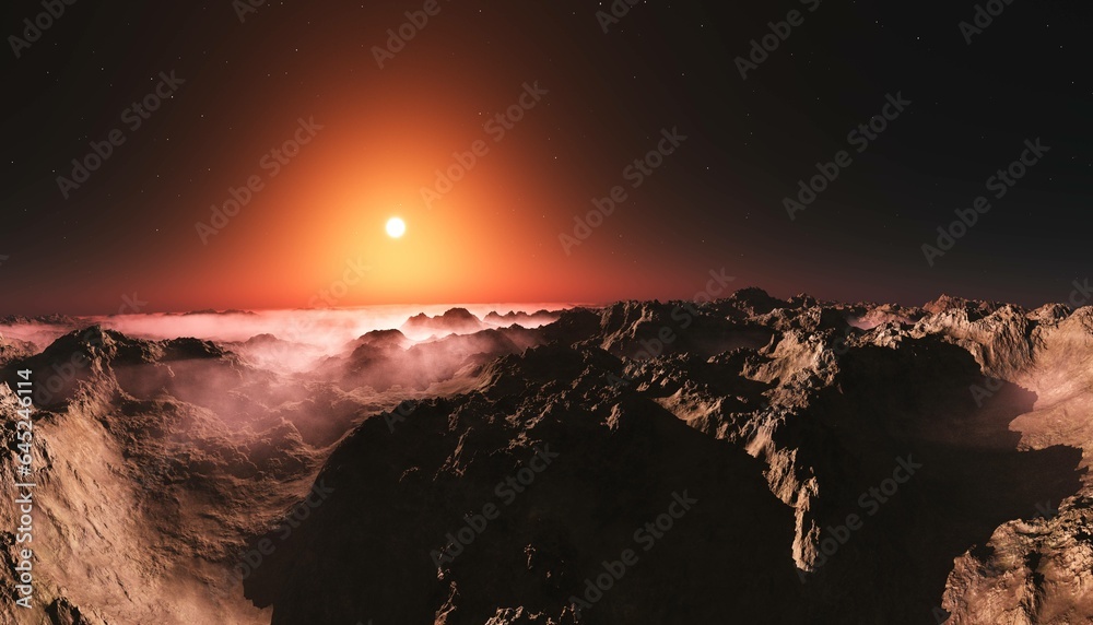 Mars, HDRI, environment map , Round panorama, spherical panorama ...