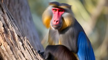 Mandrill Monkey Free Stock Photo - Public Domain Pictures