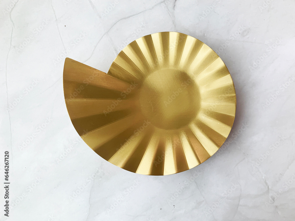 beautiful premium luxury branded metal plate design in shining gold ...