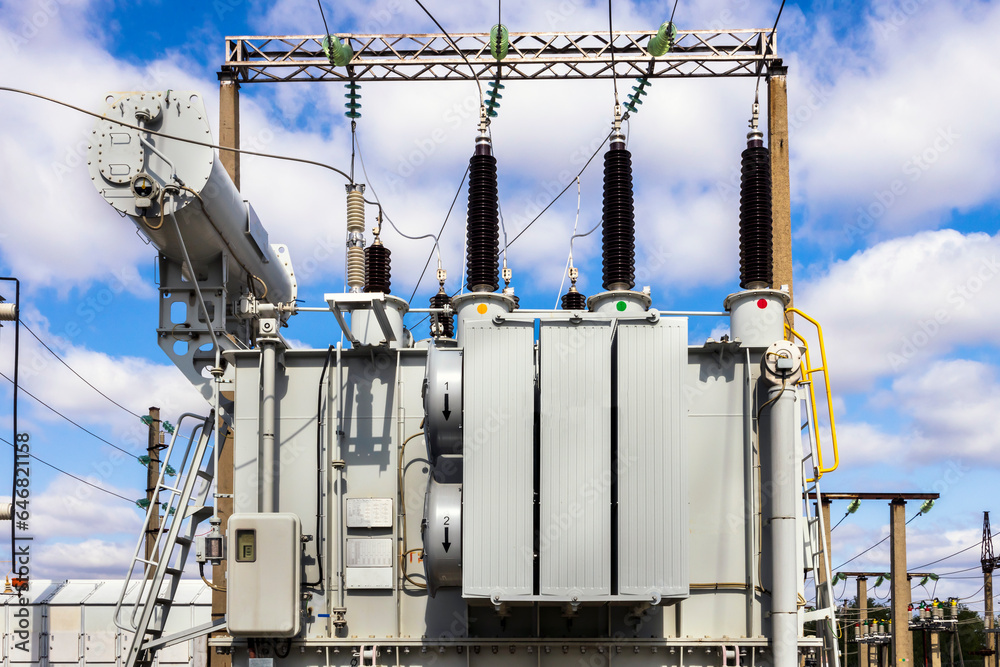 Electrical Transformer: Equipment used to step up or step down voltage ...